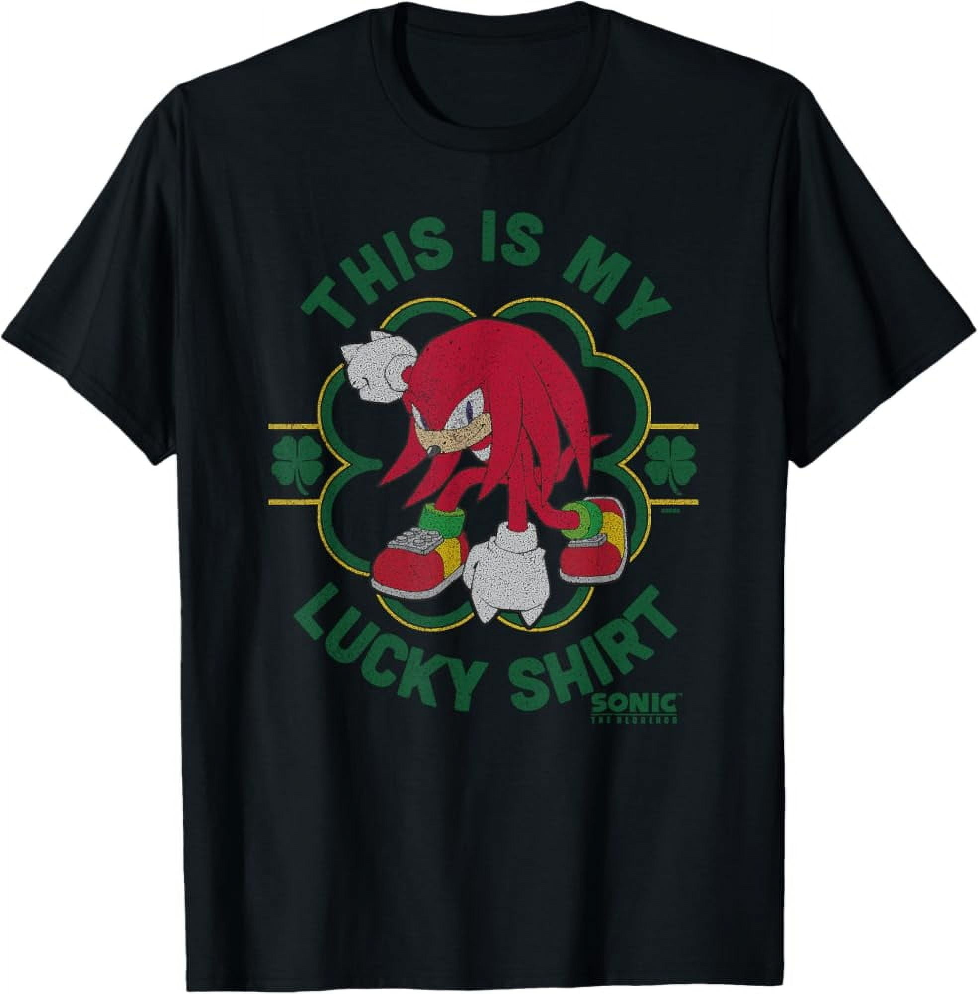 Hot Trending T-Shirt With The Hedgehog St. Patrick'S Day My Lucky ...