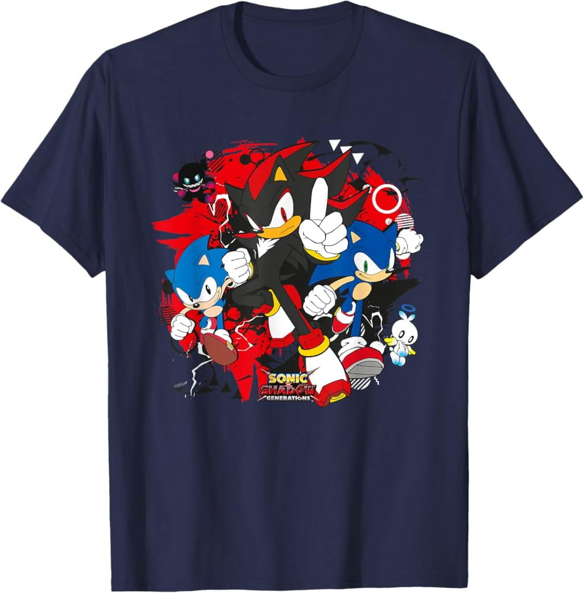 Hot Trending T-Shirt With The Hedgehog, X Shadow Generations - Game On ...