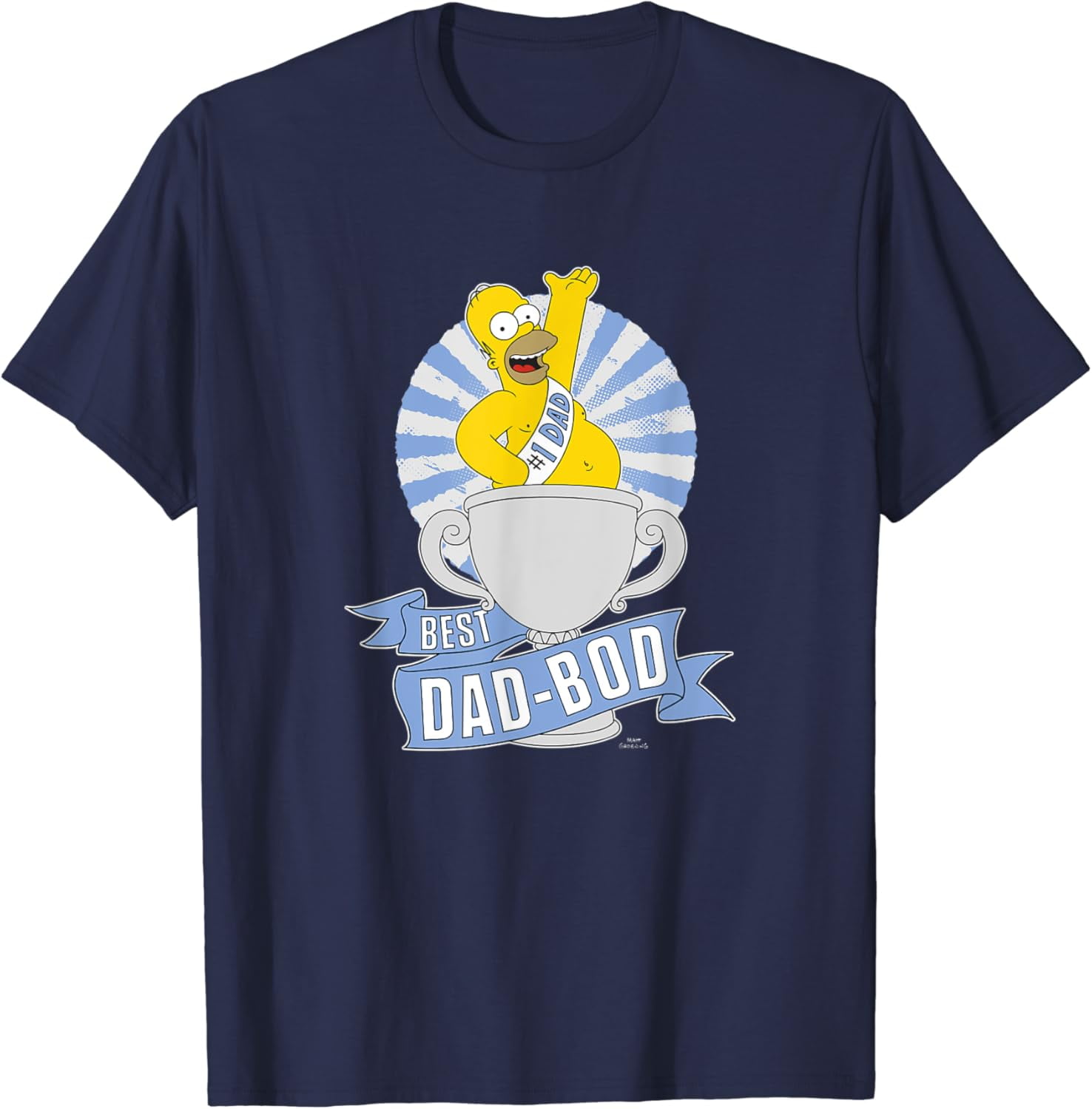 Hot Trending T-Shirt With The Simpsons Father'S Day Homer Best Dad Bod ...