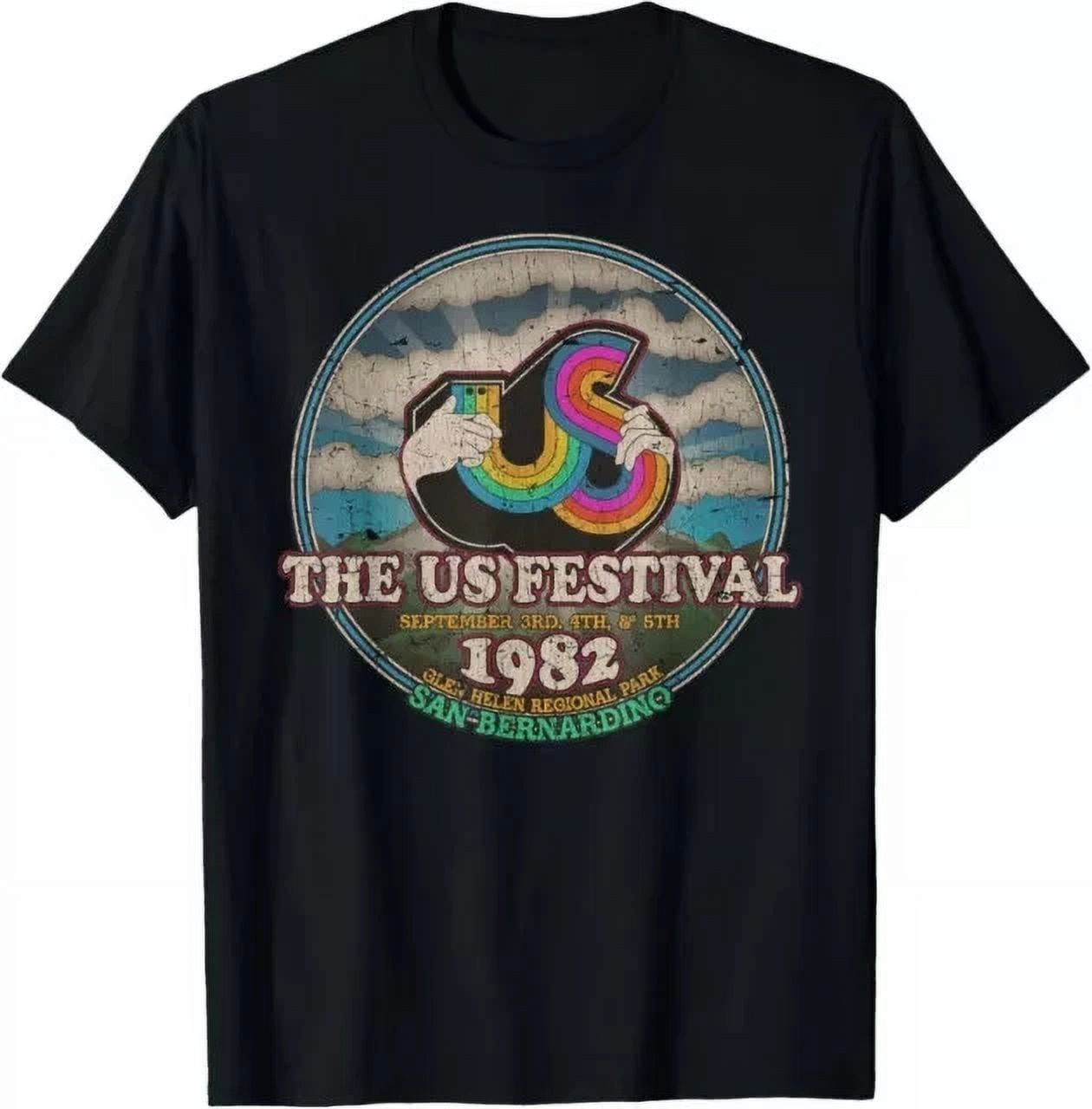 Hot Trending T-Shirt With The Us Festival 1982 Design Preview Only ...