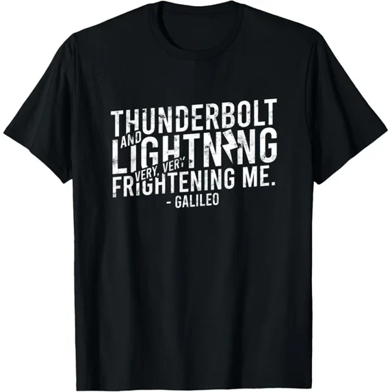 Hot Trending T-Shirt With Thunderbolt And Lightning Very Very ...