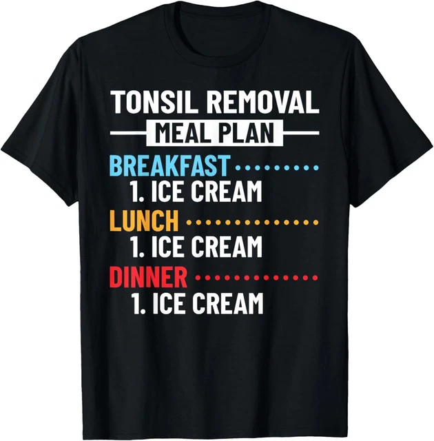 Hot Trending T-Shirt With Tonsils Removal Quote Tonsillectomy Recovery ...