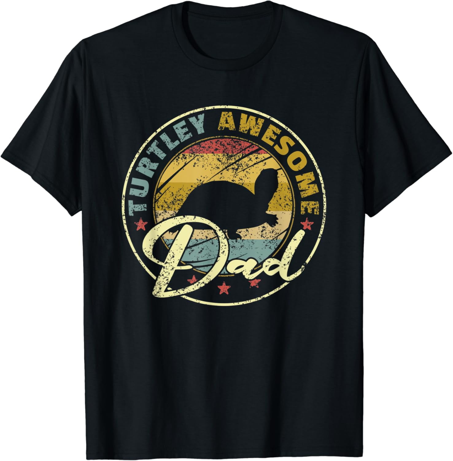 Hot Trending T-Shirt With Turtley Awesome Dad Funny Turtle Funny Father ...