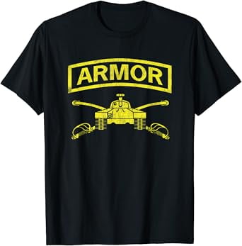 Hot Trending T-Shirt With Us Army Armor Tab Design With Insignia For ...