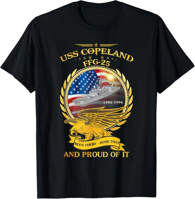 Hot Trending T-Shirt With Uss Copeland (Ffg-25) 1982-1996 T-Shirt ...