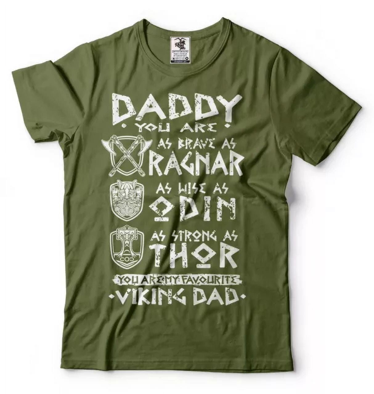 Hot Trending T-Shirt With Viking Dad Father'S Day Viking Tee Ragnar ...