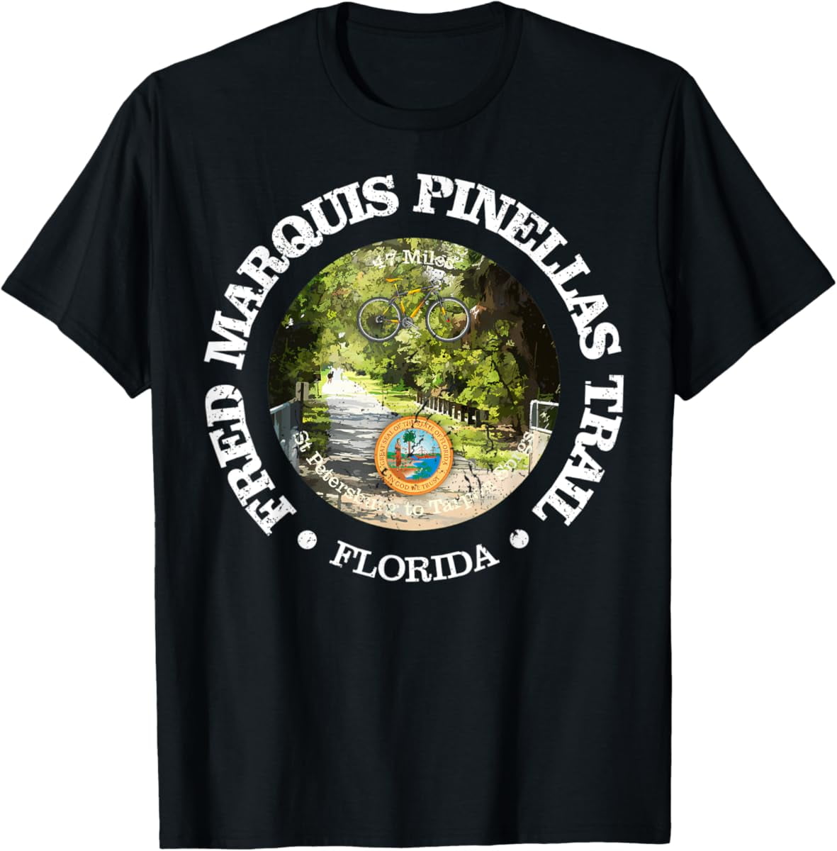 Hot Trending T-Shirt With Vintage Nature Fred Marquis Pinellas Trail ...