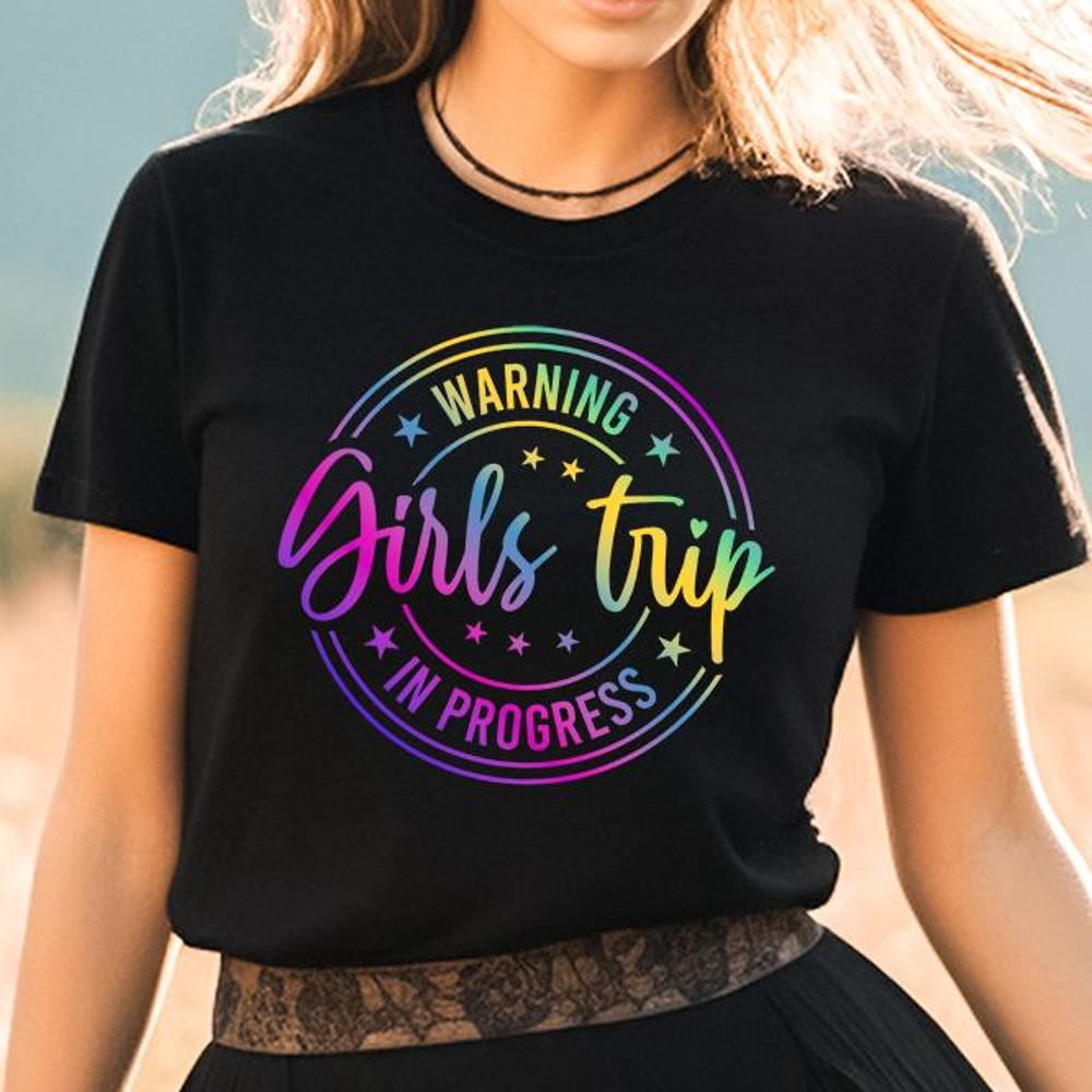 Hot Trending T-Shirt With Warning Trip In Progress, Weekend, Trip ...