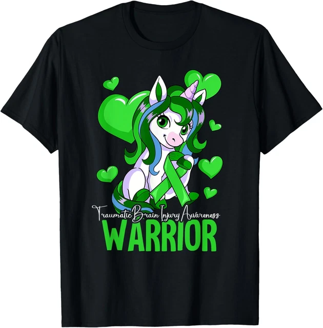 Hot Trending T-Shirt With Warrior Traumatic Brain Injury Awareness T ...