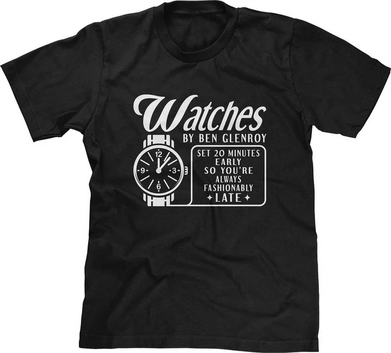 Hot Trending T-Shirt With Watches By Ben Tv Quotes Omitb True Crime Fan ...