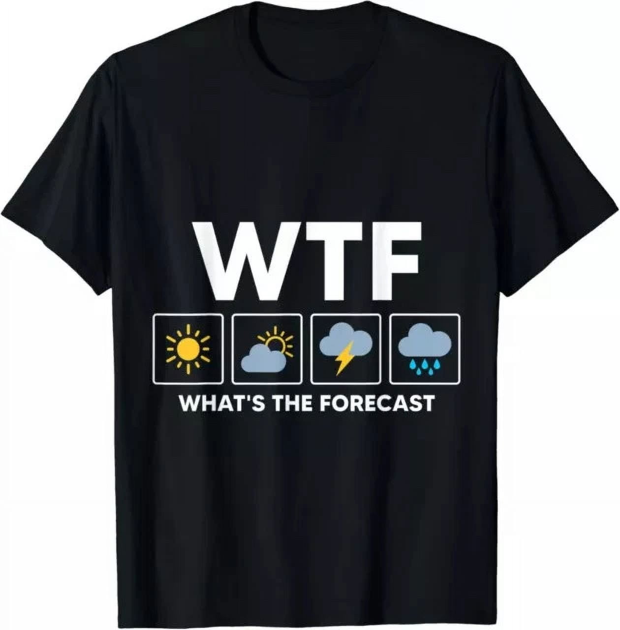Hot Trending T-Shirt With Weather Forecast Weatherman Meteorology Funny ...