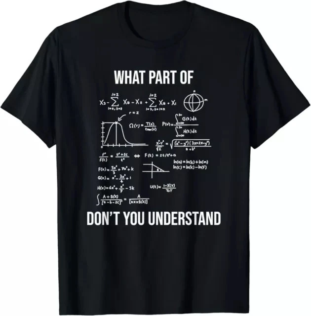 Hot Trending T-Shirt With What Part Of Funny Mechanical Engineer Mathematician Design Preview ...