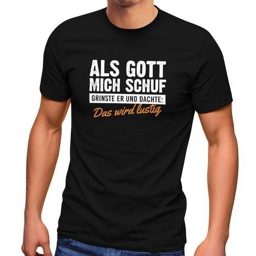Hot Trending T-Shirt With When God Created Me He Grinnedsaying ...