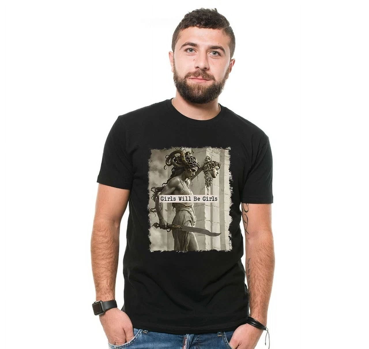 Hot Trending T-Shirt With Will Be , Medusa With The Head Of Perseus Tee, Feminis Design Preview ...