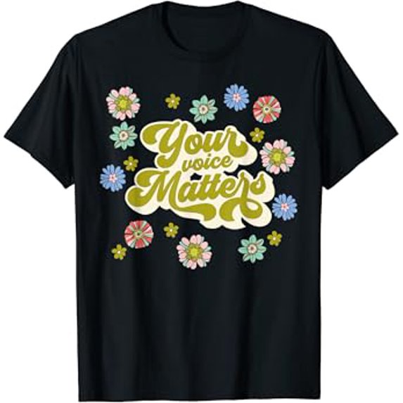 Hot Trending T-Shirt With Your Voice Matters Slp T-Shirt Design Preview ...