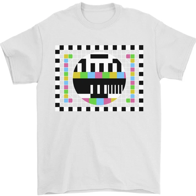 Hot Trending TV Test Pattern as Worn by T-Shirt Design Preview Only ...