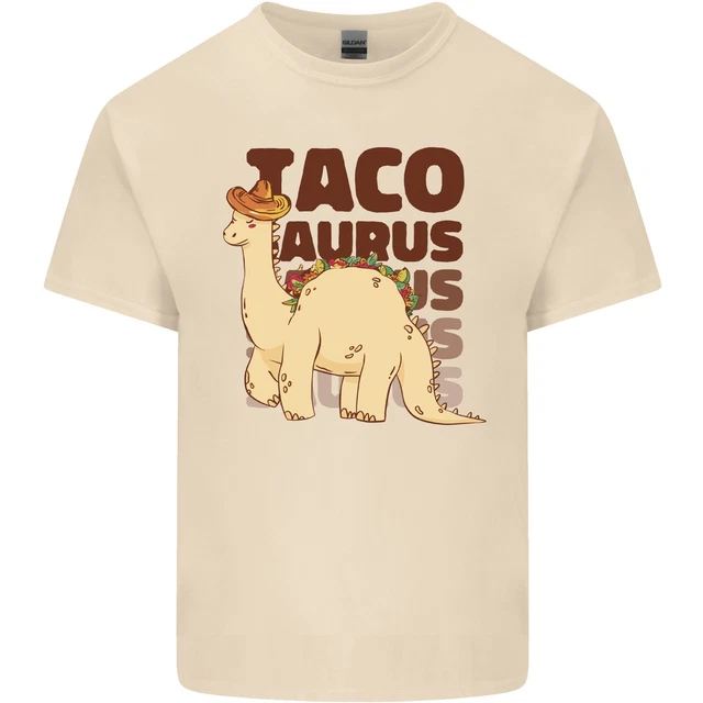 Hot Trending Tacosaurus Funny Mexican Taco Dinosaur T-Rex T-Shirt ...