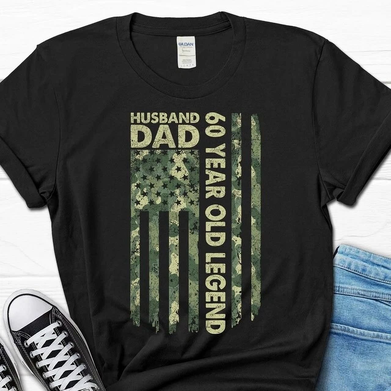 Hot Trending Tee With 60Th Birthday Shirt For Men, Husband Dad 60 Year ...