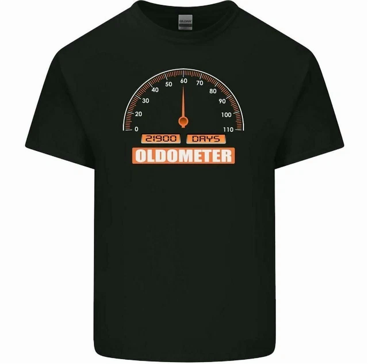 Hot Trending Tee With 60Th Birthday T-Shirt 1965 Mens Womens Oldometer ...