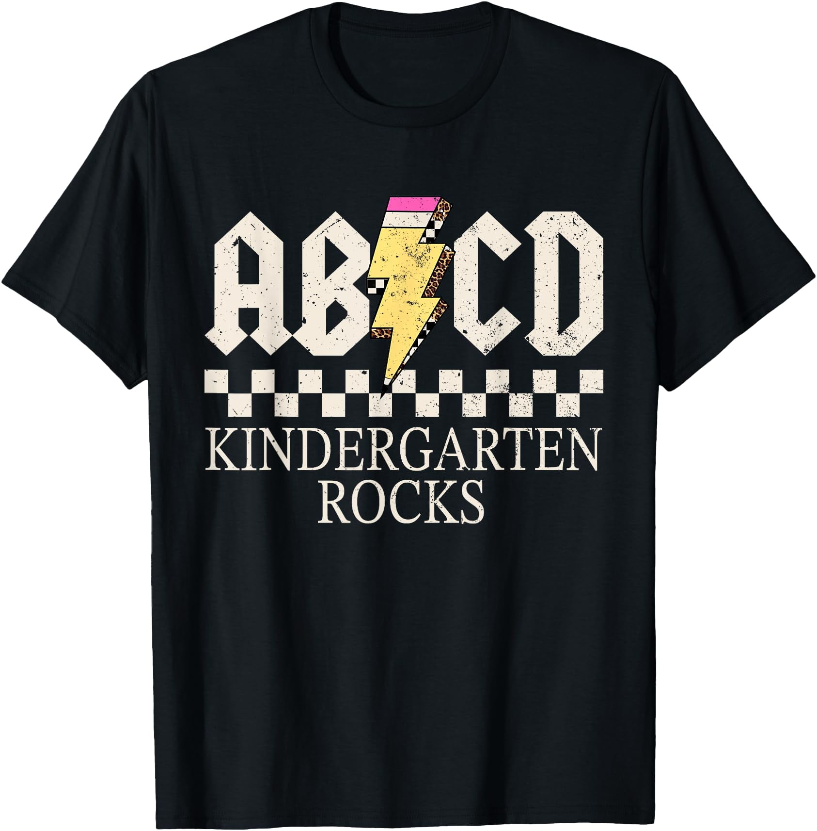 Hot Trending Tee With Abcd Kindergarten Rocks First Day Of School ...