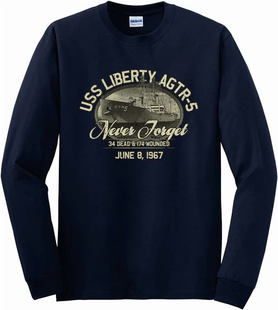 Hot Trending Tee With Agtr-5 Vintage Uss Liberty 1967 Military Gift ...
