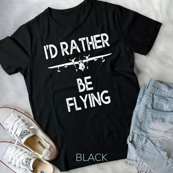 Hot Trending Tee With Airplane Decoration Aviation Decor Aviation ...