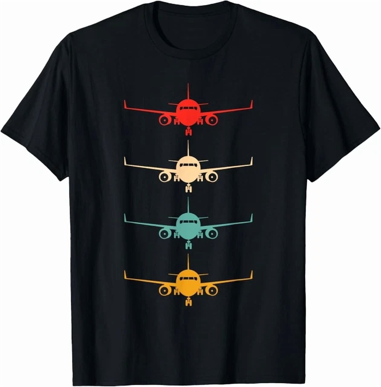 Hot Trending Tee With Aviation Airplane Flying Airline Vintage Pilot T ...