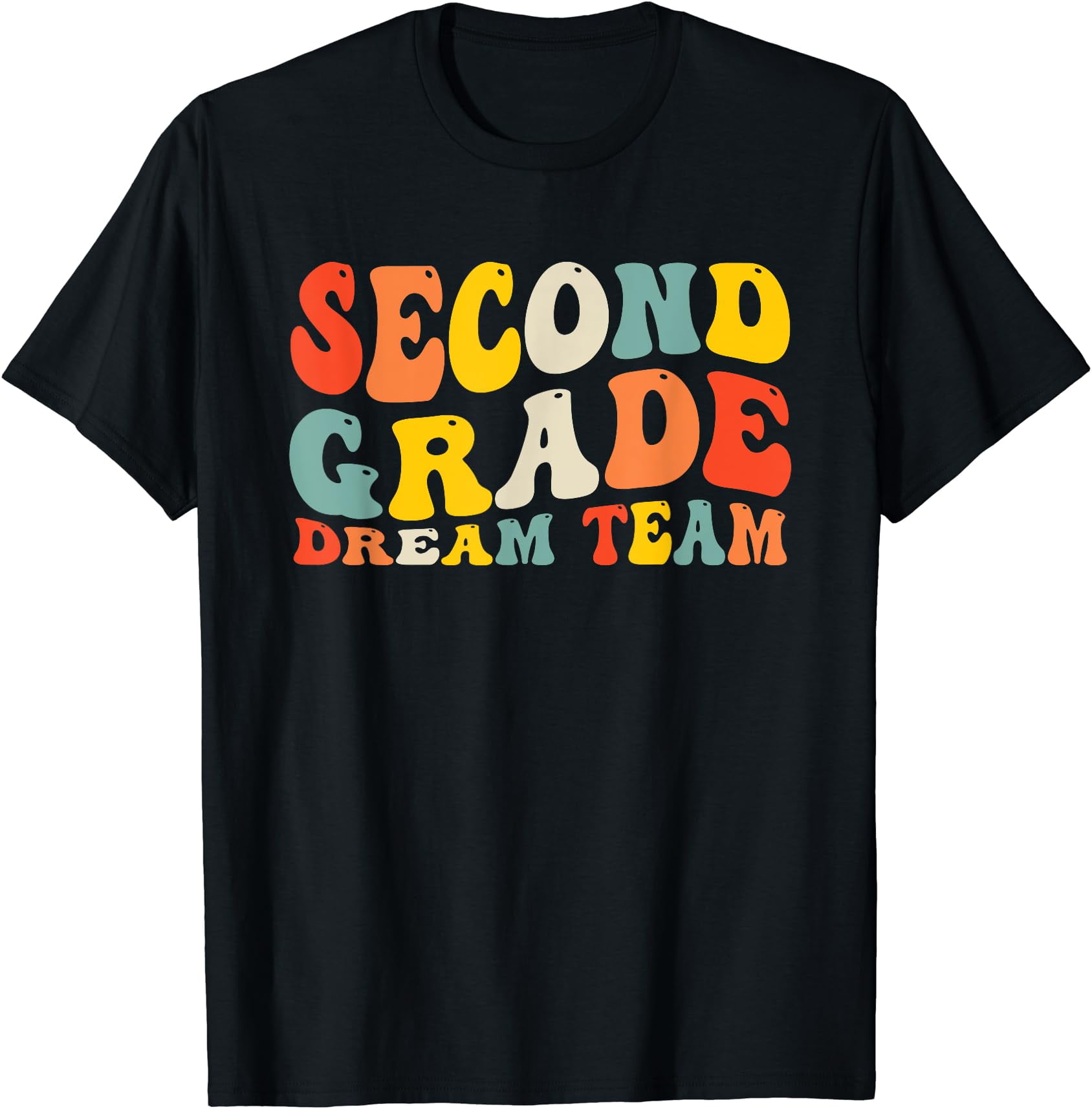 Hot Trending Tee With Back To School 2Nd Grade Dream Team Teacher ...