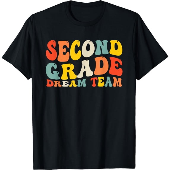 Hot Trending Tee With Back To School 2Nd Grade Dream Team Teacher ...