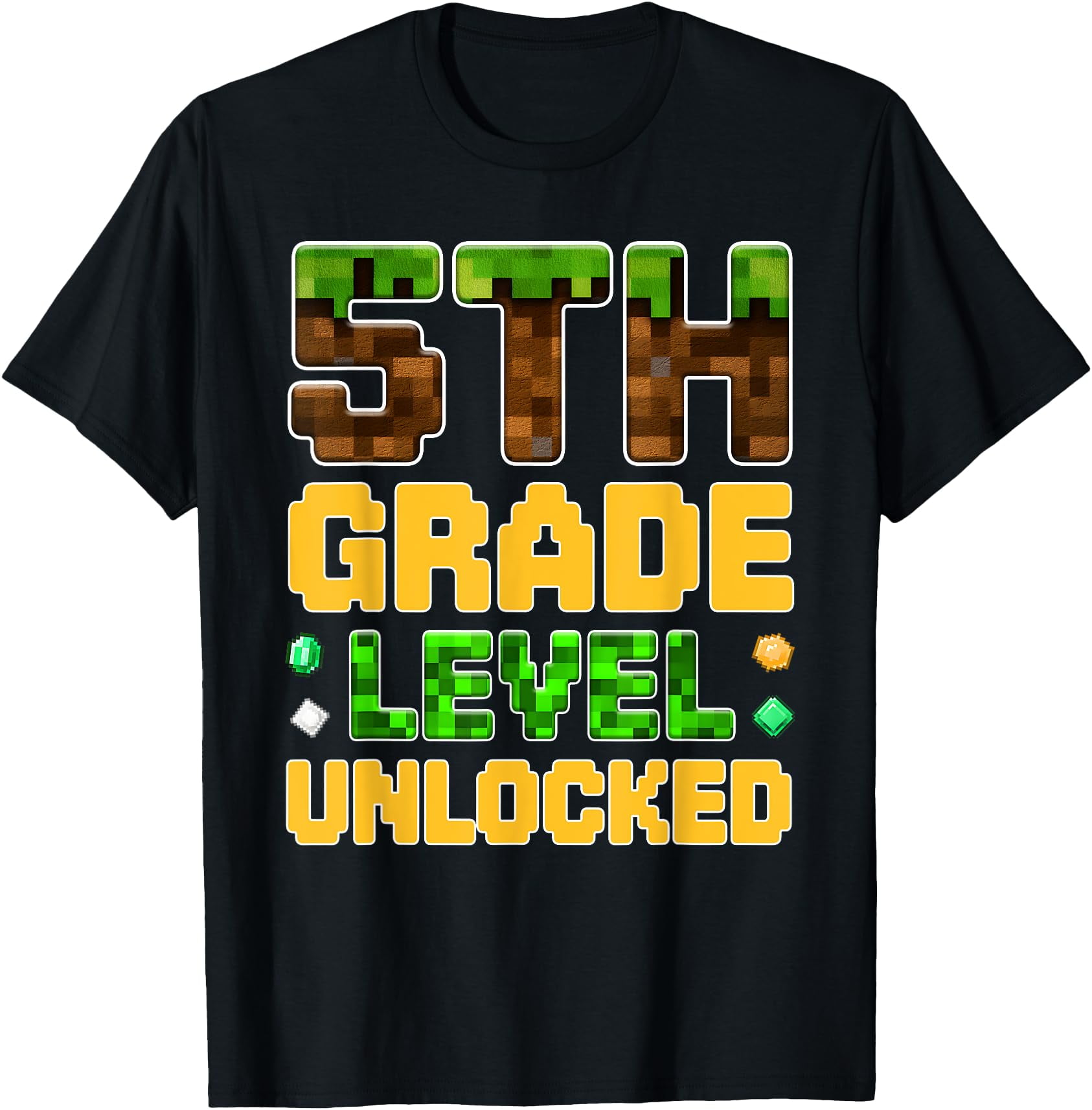 Hot Trending Tee With Back To School 5Th Grade Gamer First Day Of Fifth ...