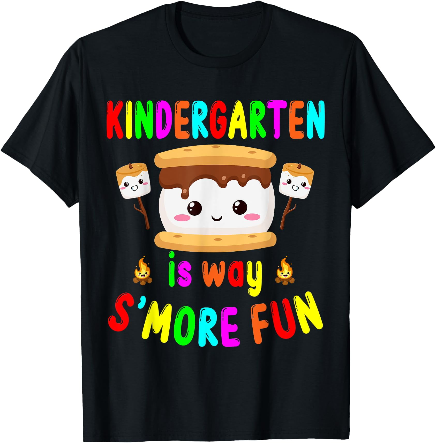 Hot Trending Tee With Back To School Kindergarten Is Way S'More Fun ...