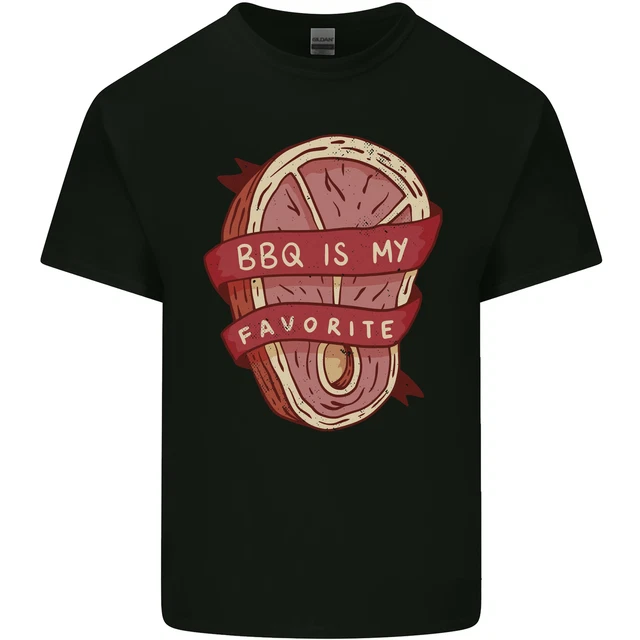 Hot Trending Tee With Bbq Is My Favourite Steak Grill Braai Mens Womens ...