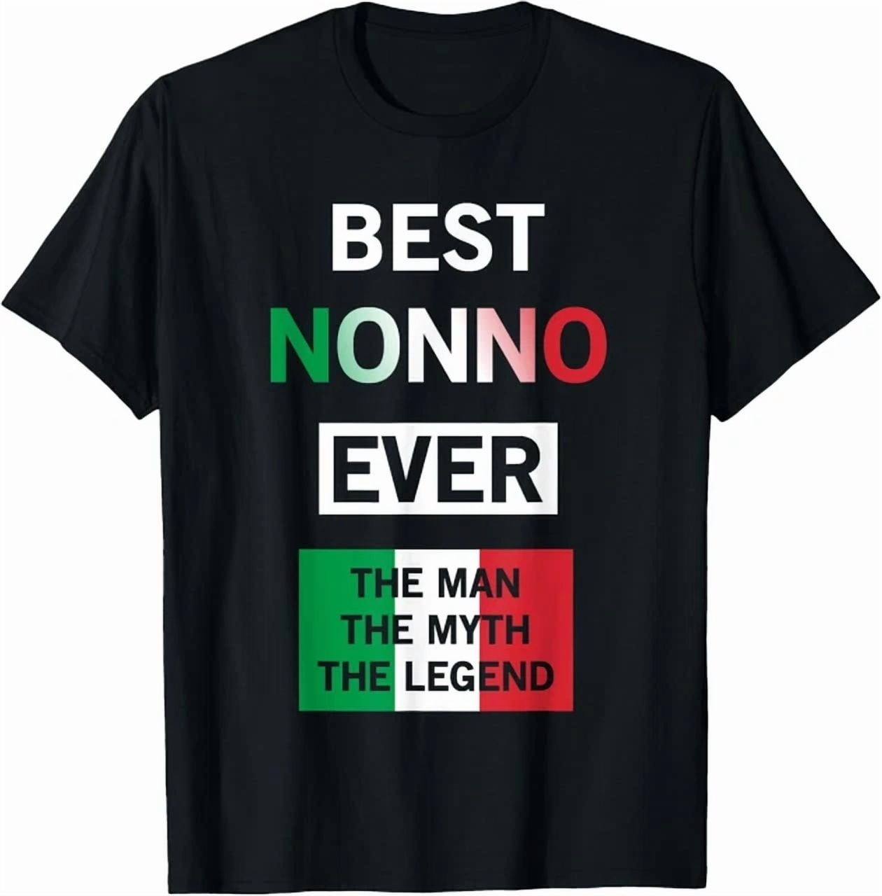 Hot Trending Tee With Best Nonno Ever Italian Grandpa Gift Unisex T ...