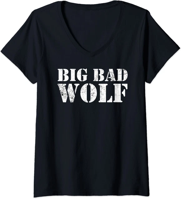 Hot Trending Tee With Big Bad And Wolf Wolves Werewolf Cool Dog Gift ...