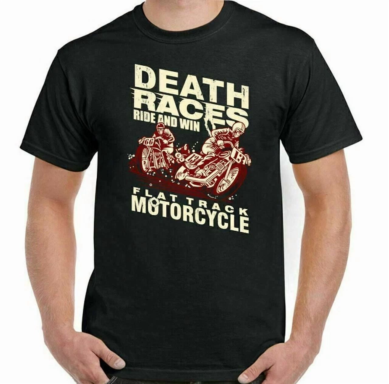 Hot Trending Tee With Biker T-Shirt Motorbike Cafe Racer Bike ...