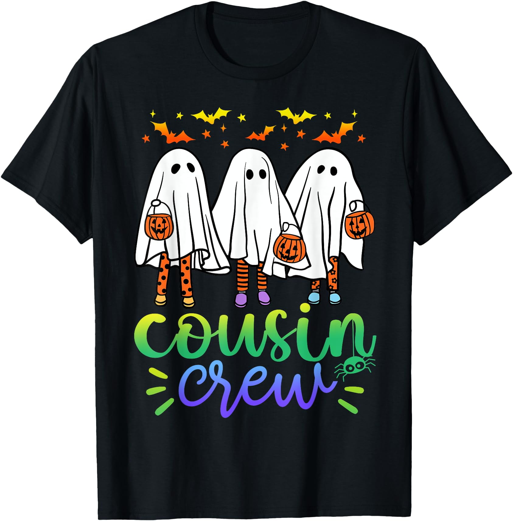 Hot Trending Tee With Boo Cousin Crew Ghost Trick Treat Squad Unisex S ...