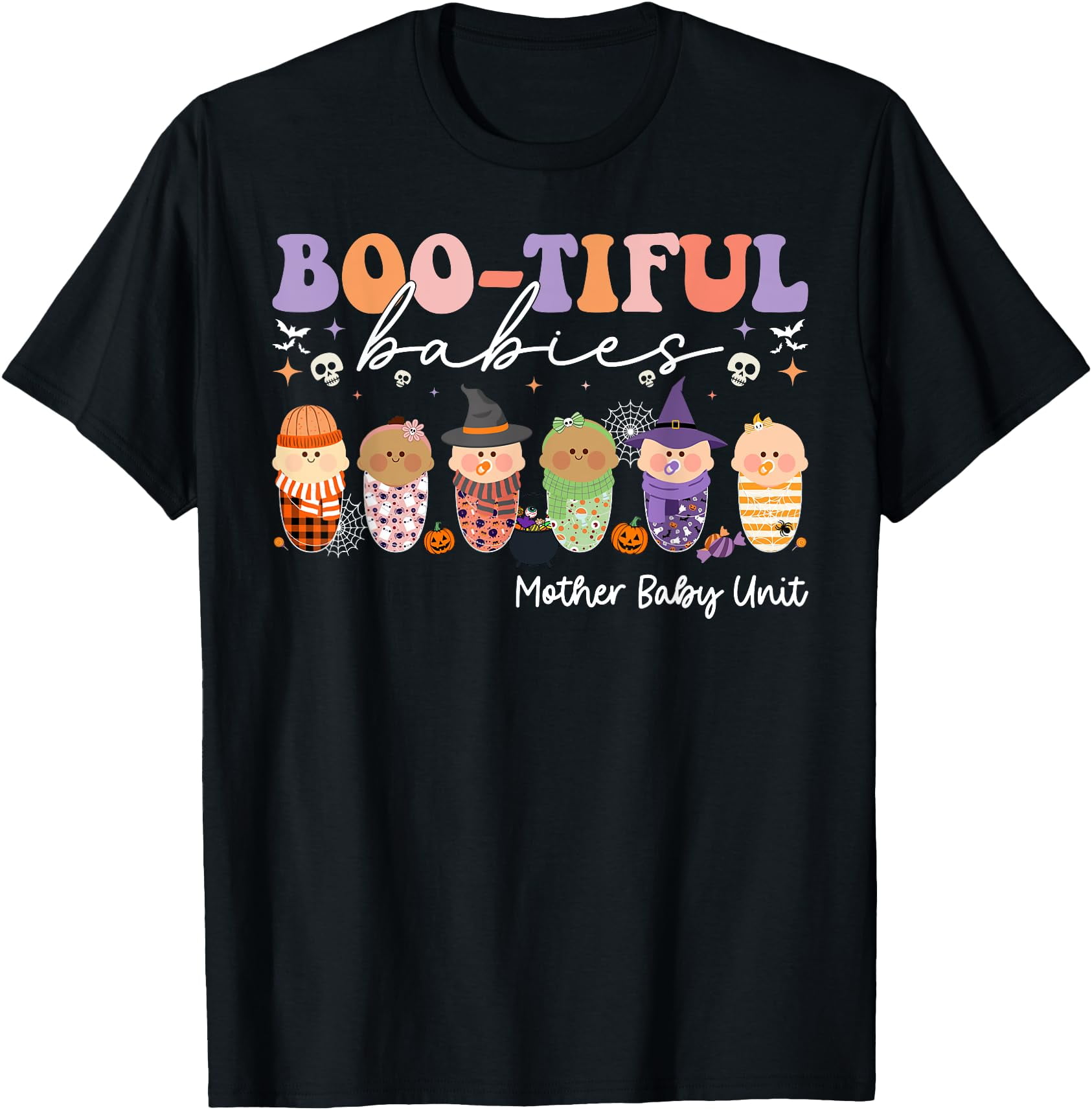 Hot Trending Tee With Bootiful Babies Mother Baby Unit Spooky Unisex S ...