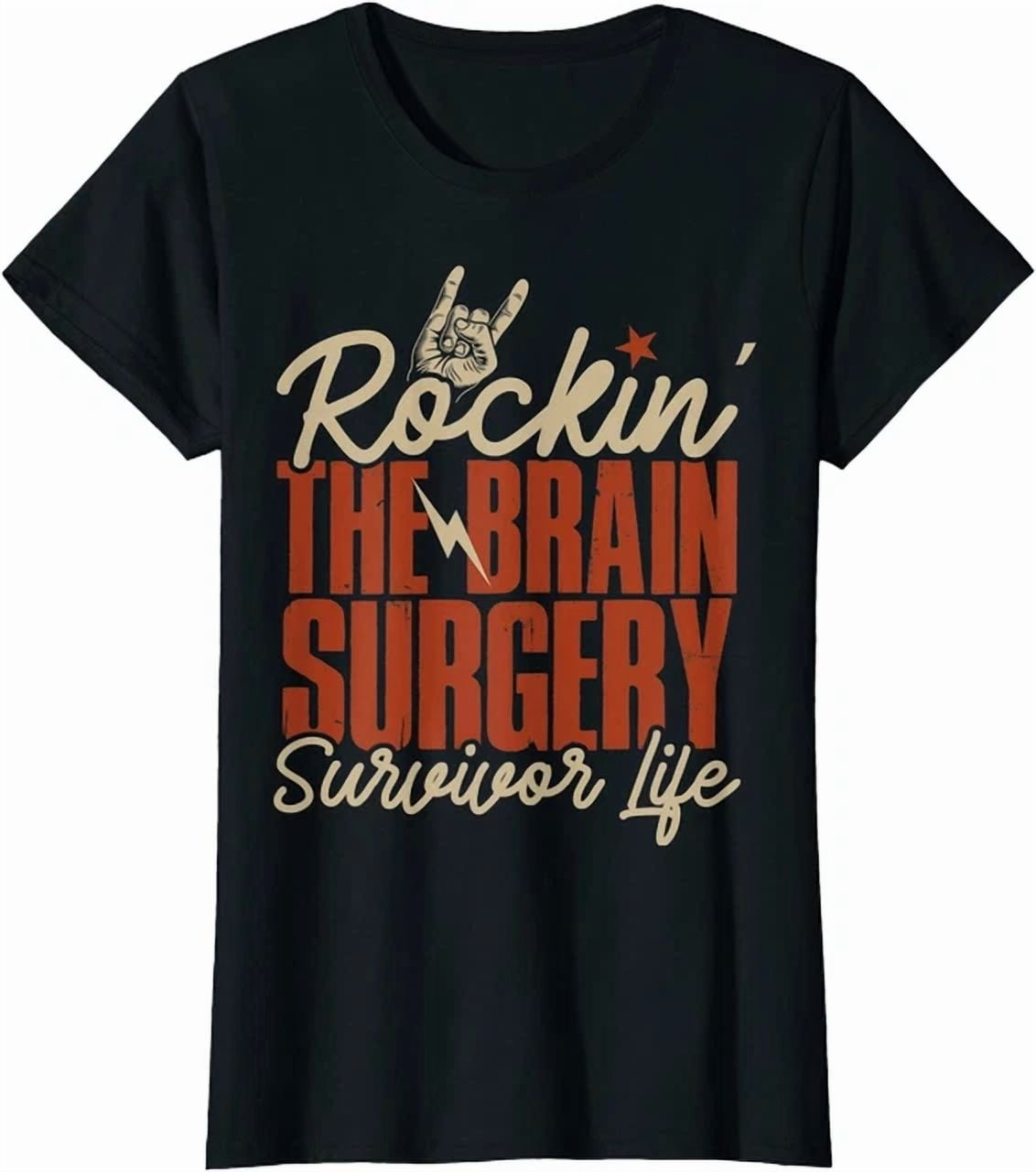 Hot Trending Tee With Brain Surgery Survivor Head Injury Tumor Cancer T ...