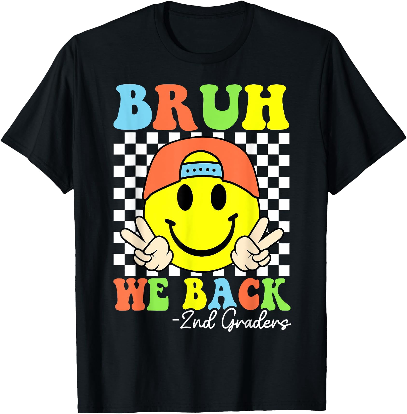 Hot Trending Tee With Bruh We Back To School 2Nd Grade Boys Second ...