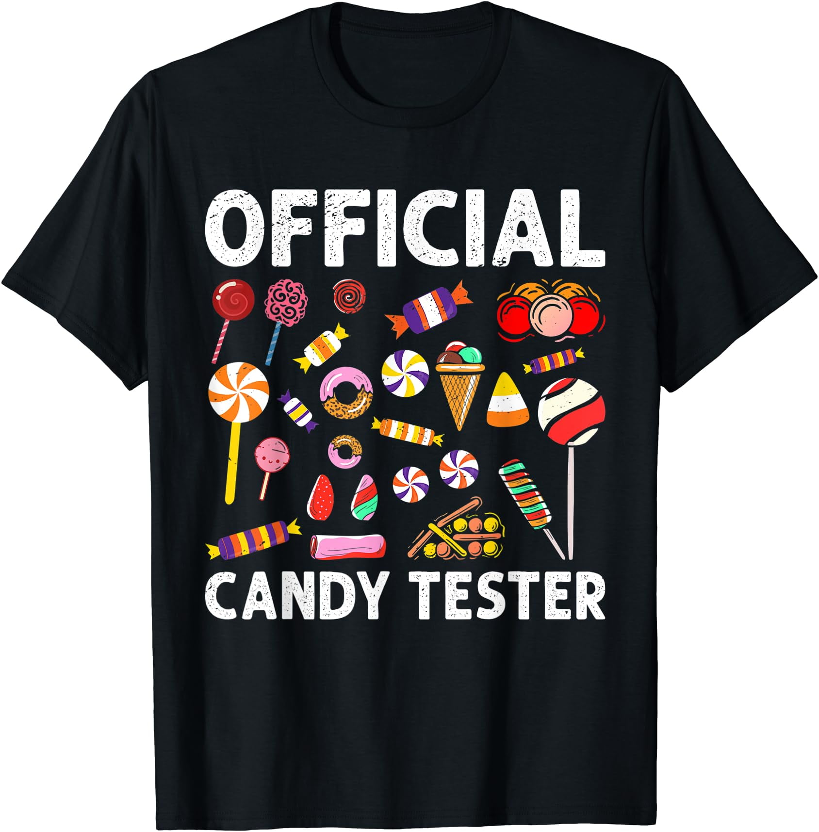 Hot Trending Tee With Candy Tester Halowen Lolipop Wrapped Sweets Lover ...