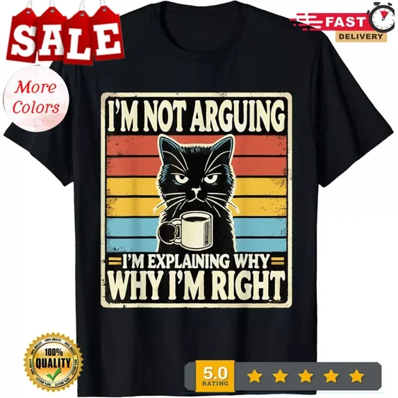 Hot Trending Tee With Cat Puns & S Shirts Cat T-Shirt - Walmart.com