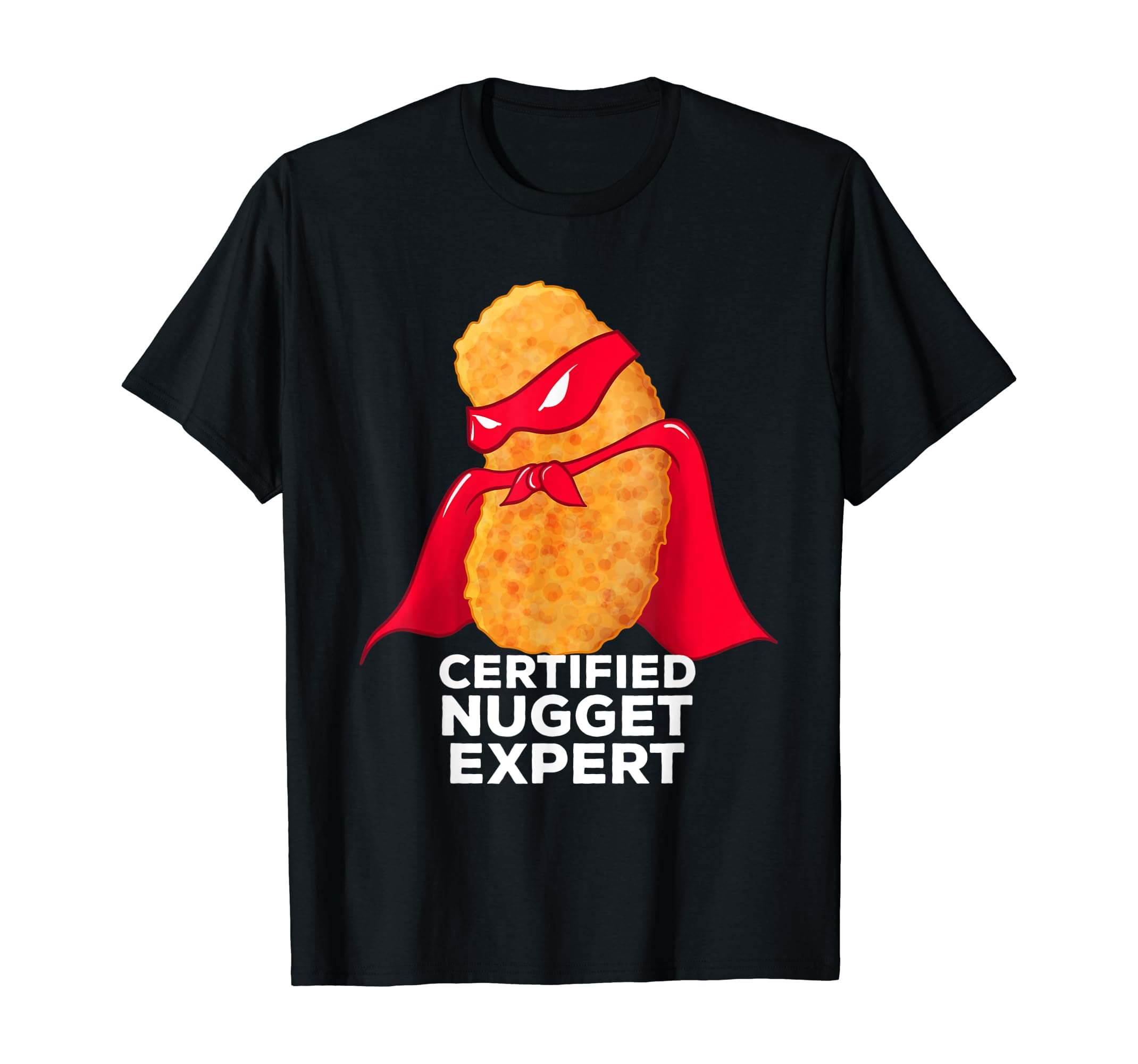 Hot Trending Tee With Chicken Nugget Certified Nugget Expert Halowen ...