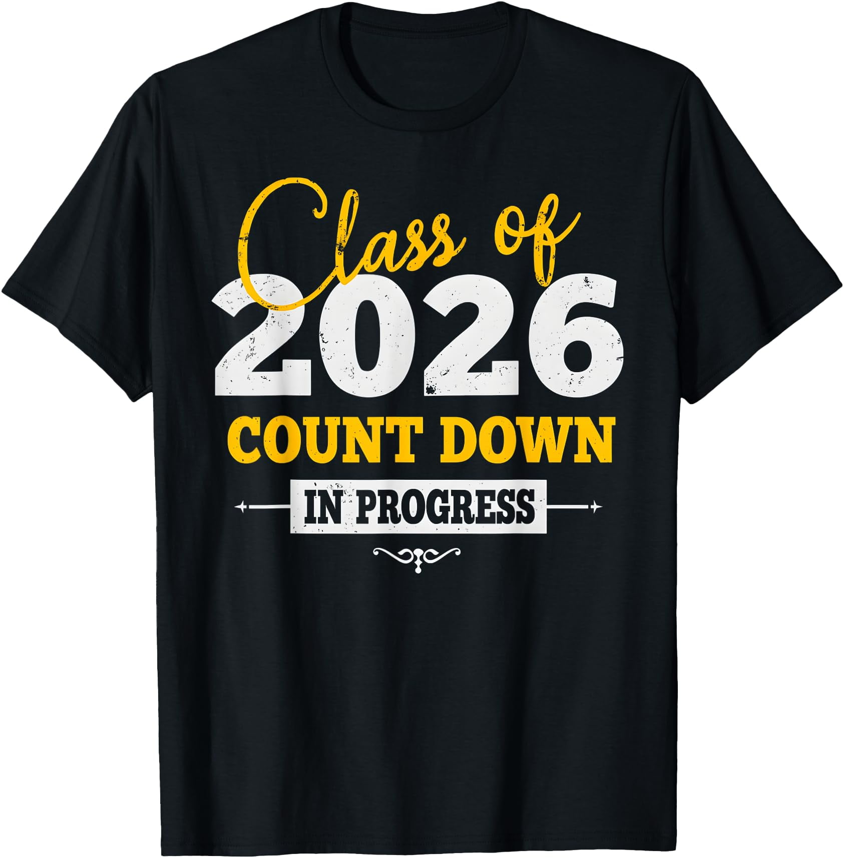 Hot Trending Tee With Class Of 2026 Countdown First Day Senior Back To ...