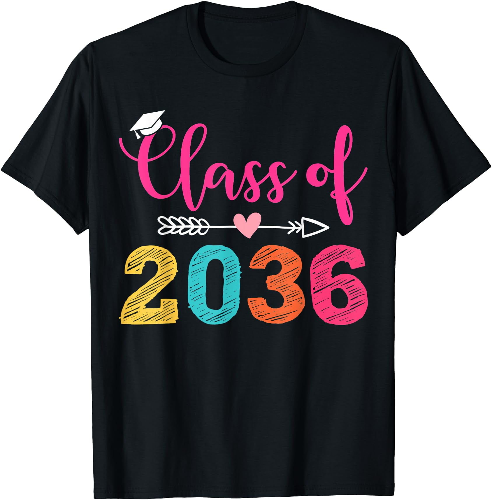 Hot Trending Tee With Class Of 2036 Grow With Me Graduation T-Shirt ...
