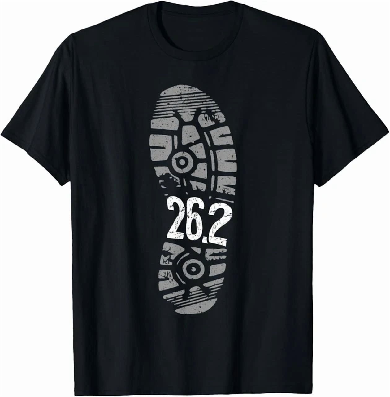 Hot Trending Tee With Cool Marathon Art 26.2 Marathoner Running ...