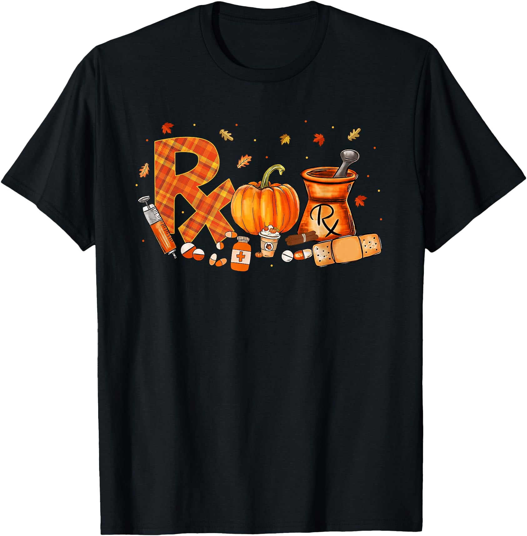 Hot Trending Tee With Cpht Pharmacy Technician Fall Autumn Leaves ...