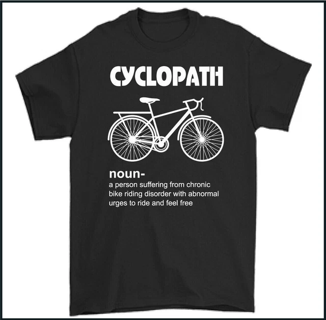 Hot Trending Tee With Cyclopath Mens Womens Cycling T-Shirt Bicycle ...