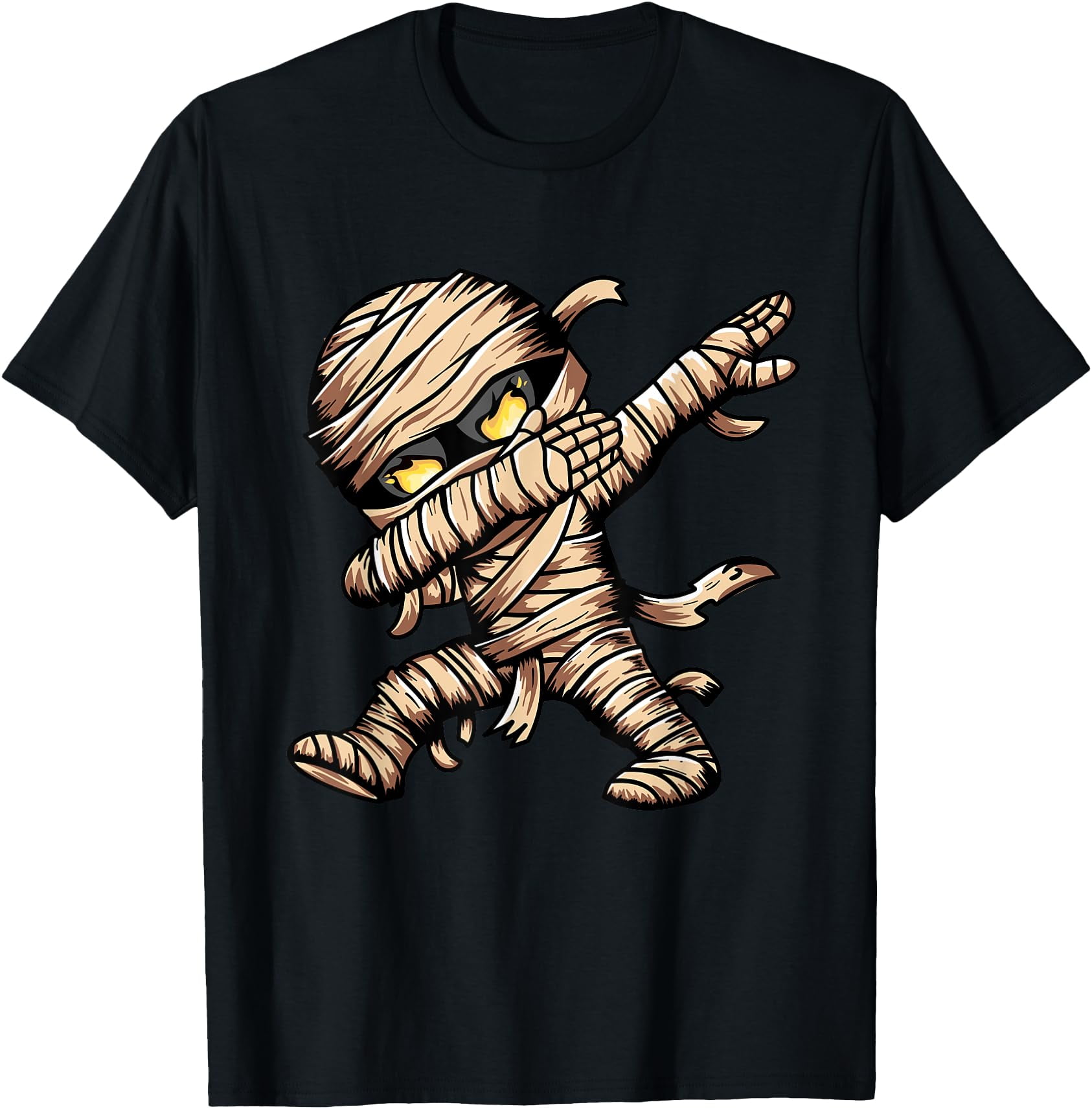 Hot Trending Tee With Dabbing Mummy Spooky Dab Dancing Men Halowen ...