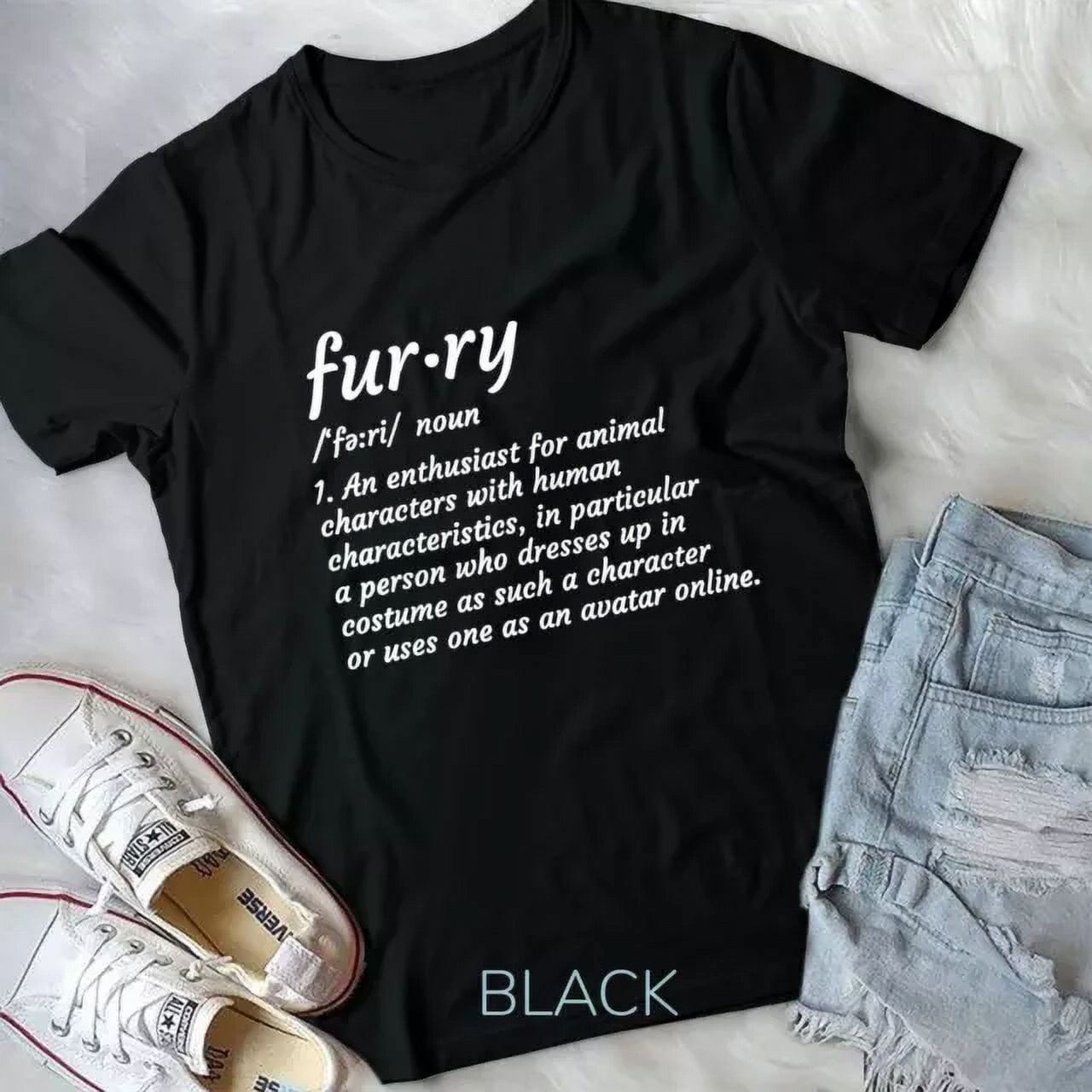 Hot Trending Tee With Definition Furry Fandom Furries Design Cosplay ...