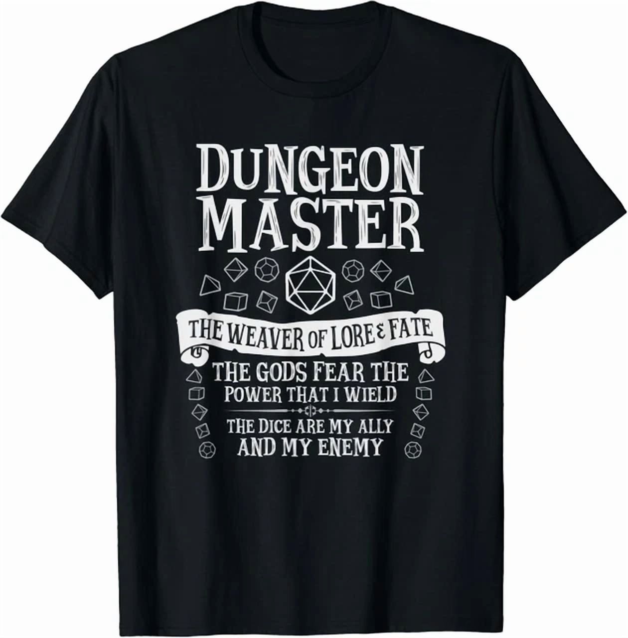 Hot Trending Tee With Dungeon Master : The Weaver Of Lore And Fate ...